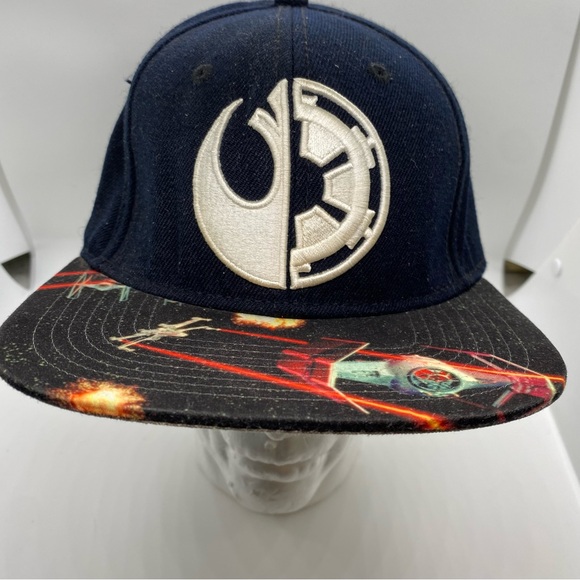 Star Wars | Accessories | Star Wars Snapback Hat With Artwork On Brim ...